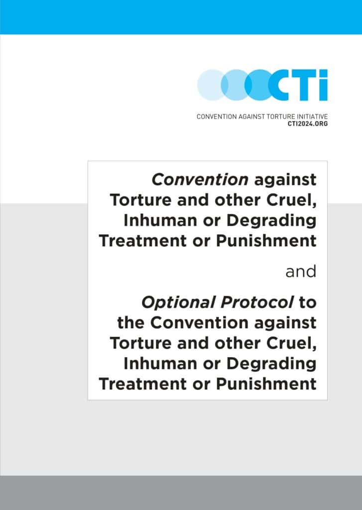 UNCAT Essentials - CTI - Convention Against Torture Initiative